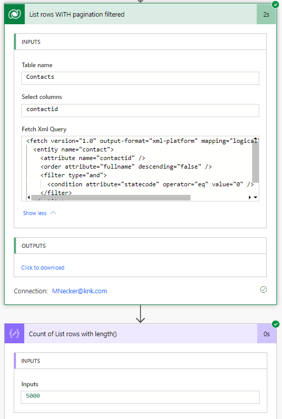 Quick Tip Power Automate Get More Than 5000 Dataverse Records Nckr